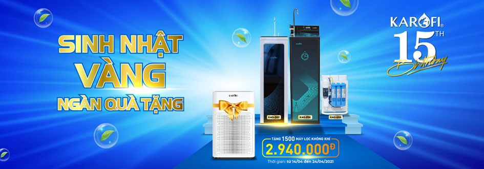 Máy lọc nước Karofi【GIÁ SiÊu TỐT】chỉ trong tháng 4/2021