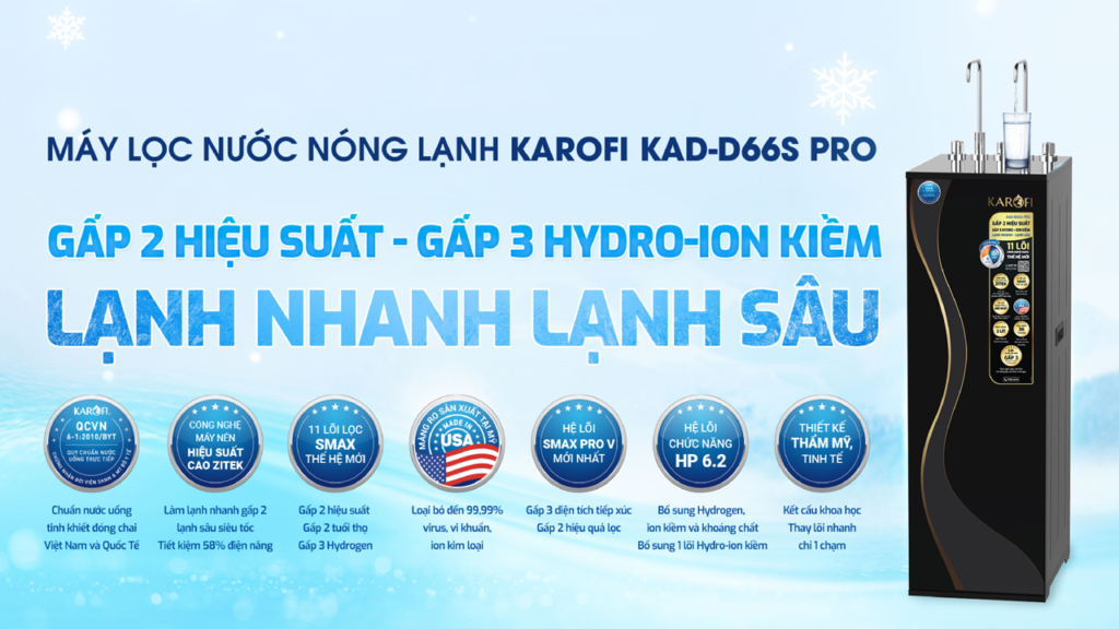 Karofi KAD-D66S PRO - Giá Tốt Nhất Tháng 10 - Tặng Máy Xay